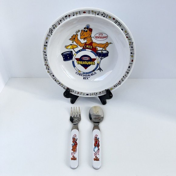 Kraft | Dining | Vintage 987 Kraft Macaroni Cheese Cheesasaurus Rex ...